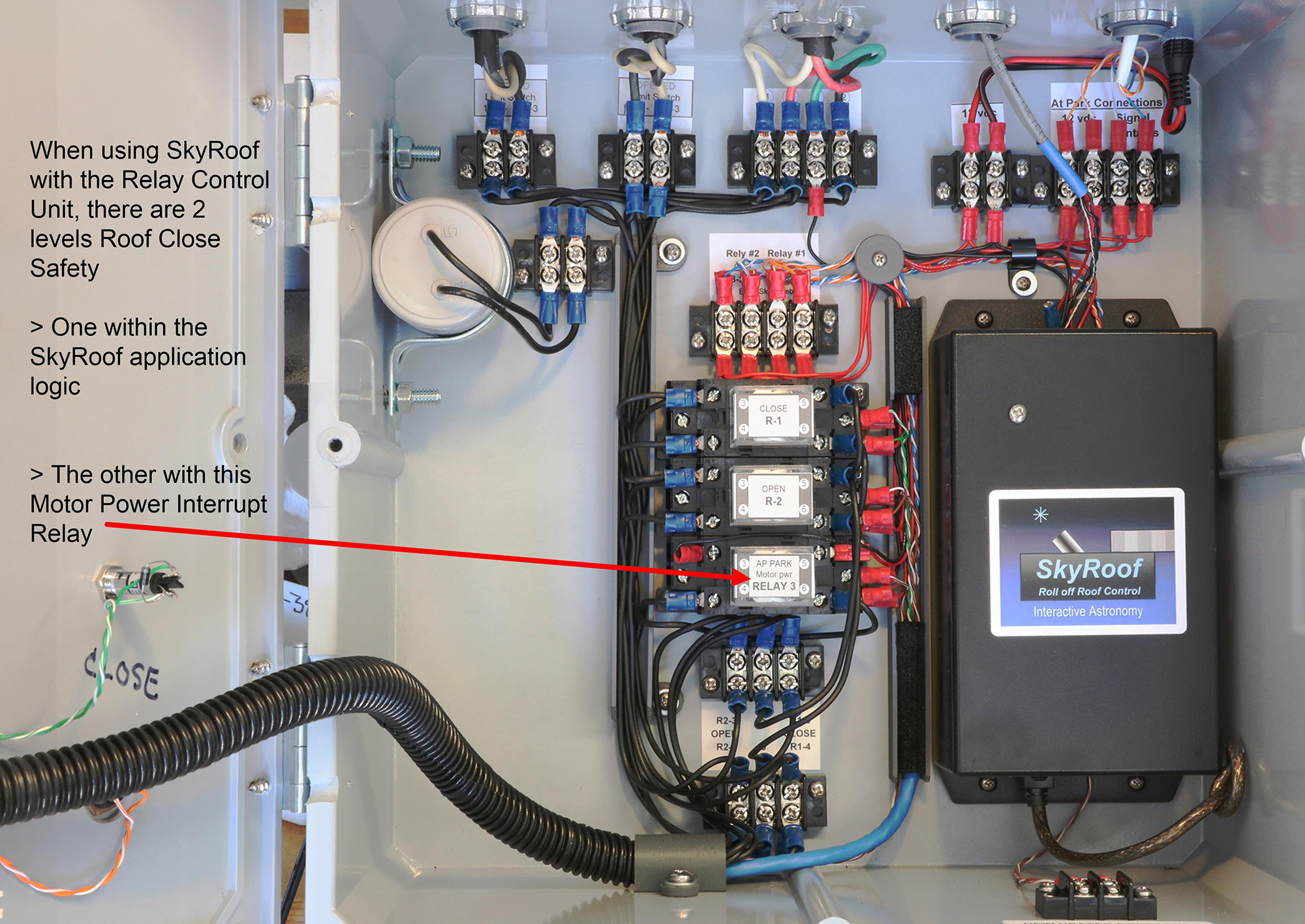 Motor systems for roll off roof observatories
